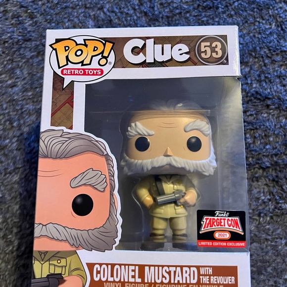 Funko | Toys | Clue Colonel Mustard Toy | Poshmark